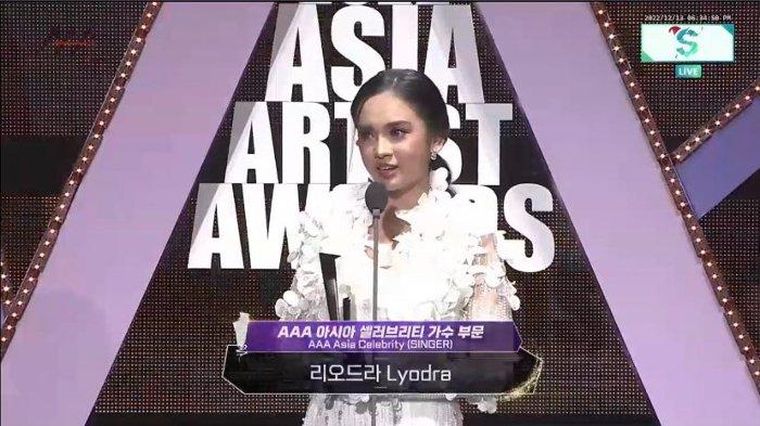 Daftar Pemenang Asia Artist Awards 2022, Lyodra Dapat Penghargaan di ...