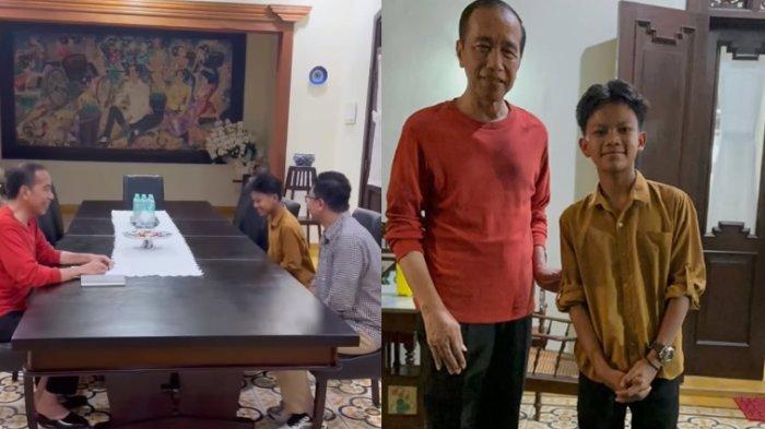 Dulu Pernah Viral Nyanyi 'Ojo Dibandingke' di Istana, Farel Prayoga Kini Bertemu Jokowi di Solo ...