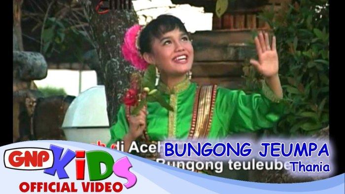 Not Angka Pianika dan Lirik Lagu Bungong Jeumpa - Tania - Tribunsolo.com