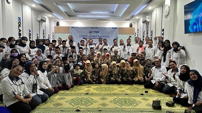 PNM Yogyakarta Berbagi Bersama Anak Yatim, Sambut Indahnya Ramadan - Tribunsolo.com