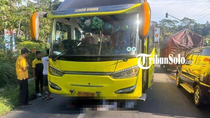 Kronologi Pejalan Kaki Tewas Tertabrak Bus di Ampel Boyolali, Laju Bus ...