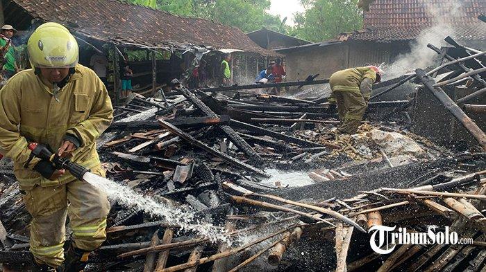 Tungku Masih Menyala Ditinggal Arisan, Pabrik Tahu di Wonogiri Kebakaran - Tribunsolo.com