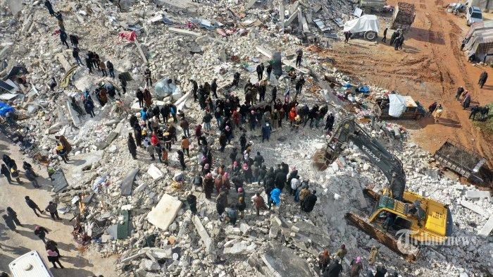 Update Korban Jiwa Gempa Turki dan Suriah, Total Lebih dari 7.800 Orang Meninggal Dunia ...