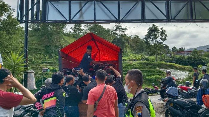 Menyamar Jadi Warga Sipil di Jalur Wisata Tawangmangu, Polisi Amankan 68 Motor Berknalpot Brong ...