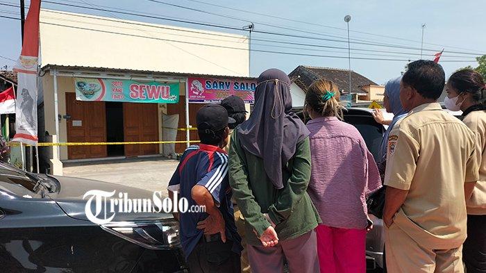 Sita Perhatian Warga, Rekonstruksi Kasus Pembunuhan Pemilik Salon di Sragen Jadi Tontonan ...