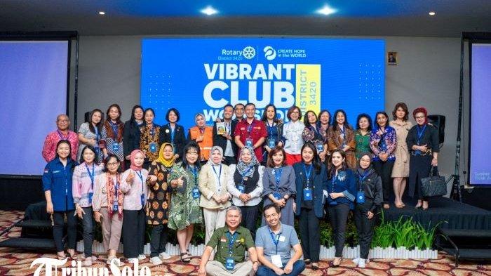 Digelar di Solo, Rotary District 3420 Gelar Vibrant Club Workshop untuk ...