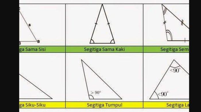 Rumus Luas Segitiga dan Contoh Soal, Begini Cara Menghitungnya ...