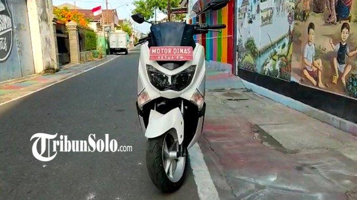 Nyeleneh, Warga Solo Ini Modifikasi Sepeda Kayuh dengan Bodi Motor NMAX ...