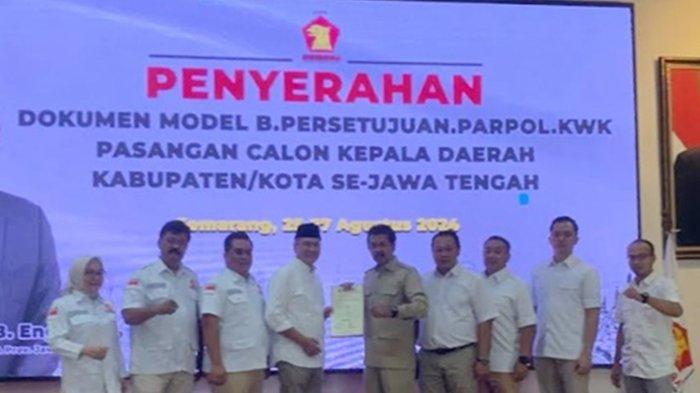 Setyo Sukarno - Imron Rizkyarno Terima Rekomendasi Gerindra Maju ...