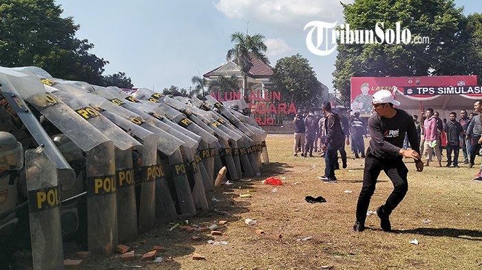 Simulasi Pengamanan Pemilu 2024 di Sukoharjo, 600 Personel TNI-Polri Dilibatkan - Tribunsolo.com