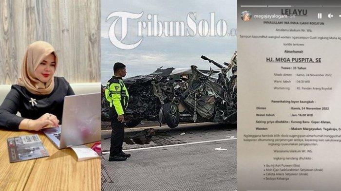 Sosok Mega Puspita, Korban Kecelakaan di Tol Semarang-Solo, Kisah Hidupnya Pernah Viral di ...