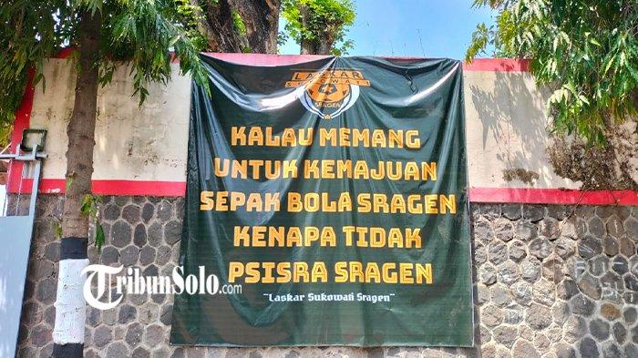 Dibalik Geliat Kembalinya Sragen United, Ada Spanduk Protes dari Laskar ...