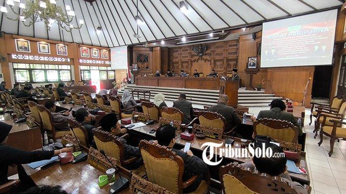 Tok! 7 Fraksi DPRD Klaten Setujui 4 Raperda menjadi Perda dengan Sejumlah Catatan - Tribunsolo.com