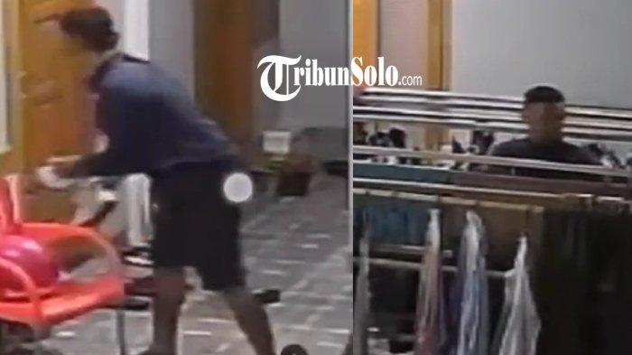 Seorang Pria Tertangkap CCTV Curi Celana Dalam dan Bra, Nekat Ambil di Jemuran Penghuni Kos ...