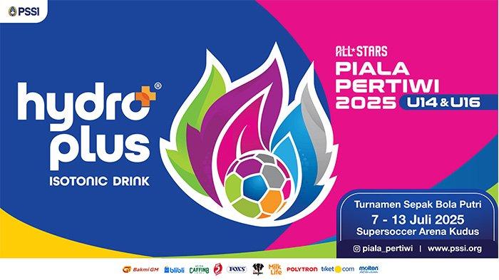 Hydroplus Piala Pertiwi U14 & U16 2025, 16 Tim Terbaik Berbagai ...