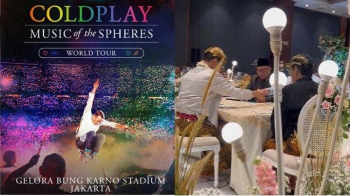 Viral Pernikahan dengan Mahar Tiket Konser Coldplay, Dianggap Lebih Susah dari Mahar Lain ...