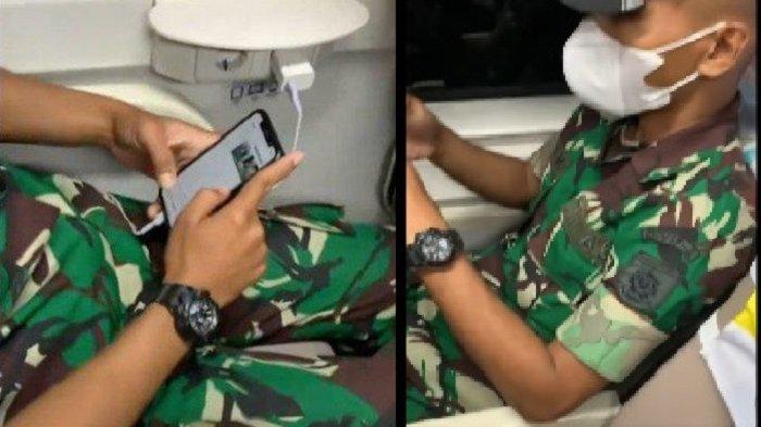 Viral Pria Berseragam TNI Kepergok Diam-diam Foto Wanita di Kereta Api, Ini Tanggapan Pihak KAI ...
