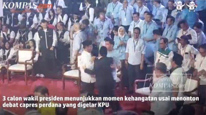 Viral Cak Imin, Gibran dan Mahfud MD Berkumpul usai Debat Capres, Terungkap Isi Perbincangannya ...