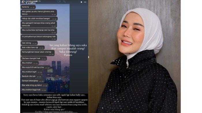 Marissya Icha Geram Selalu Dituding Pansos, Buktikan Bantu Kasus Rebecca Klopper Karena Fadly ...