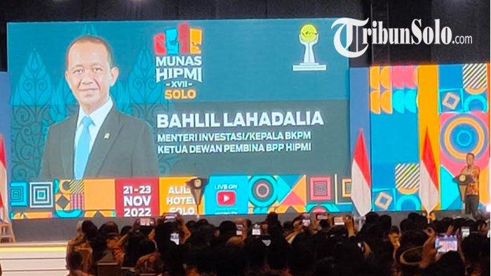 Joke Politik Menteri Bahlil Lahadalia di Munas HIPMI : Gibran Bisa ...