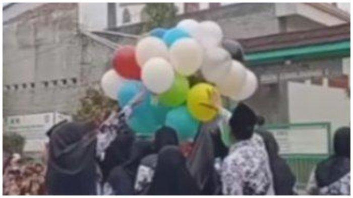 Viral Balon Helium Meledak Sebelum Diterbangkan Saat Perayaan HGN di ...