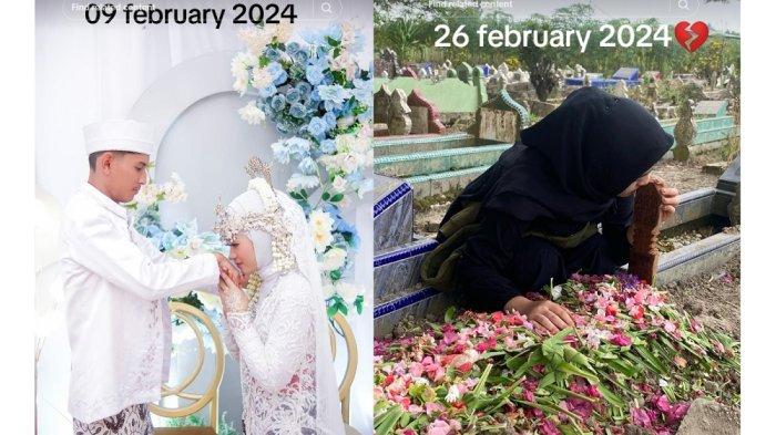 Baru 2 Minggu Nikah Wanita Ini Pilu Mendadak Ditinggal Suami Sebut