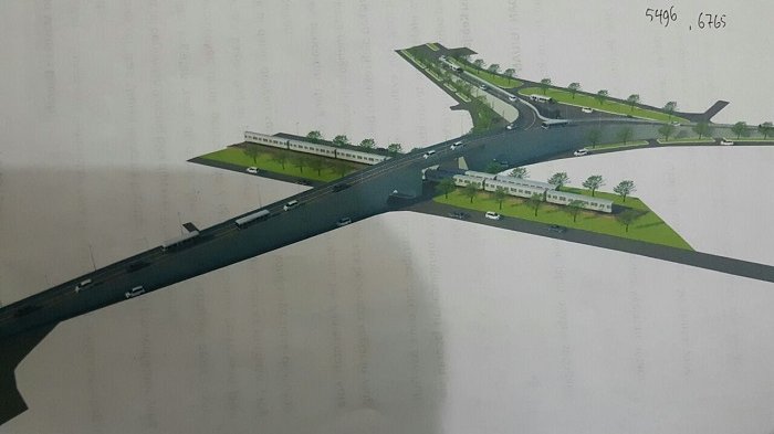 Desain Dasar Flyover Manahan Selesai Dikerjakan, Begini Gambarannya ...