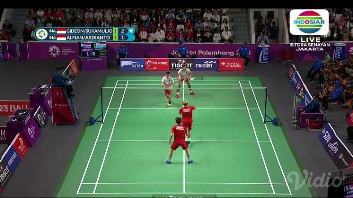 Pasangan Ganda Putra Bulu Tangkis Nomor 1 Dunia, Kevin dan Markus Berhasil Raih Emas di Asian ...