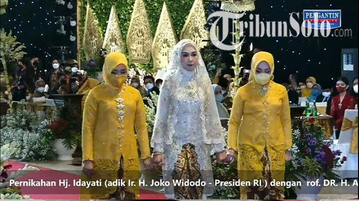 Foto-foto Pernikahan Idayati dan Ketuka MK Anwar Usman, Penampilan Adik ...