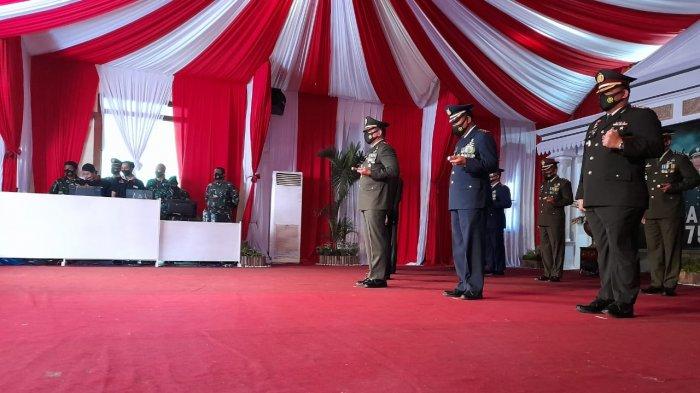 HUT TNI Ke-75 Digelar Secara Virtual di Korem 074/Warastratama Solo, Begini Penampakannya ...