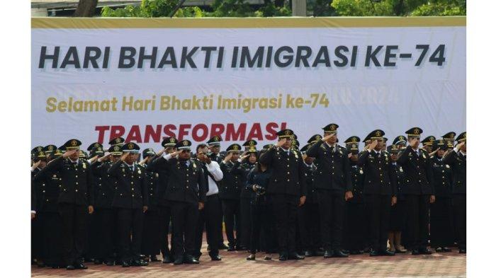 Kantor Imigrasi Surakarta Ikuti Upacara Peringatan Hari Bhakti Imigrasi ke-74 di Semarang ...