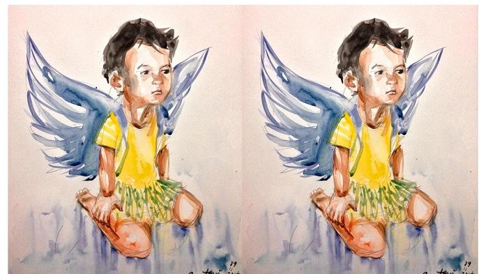 Di Balik Lukisan Intan Olivia, Korban Bom Samarinda yang Viral di Media ...