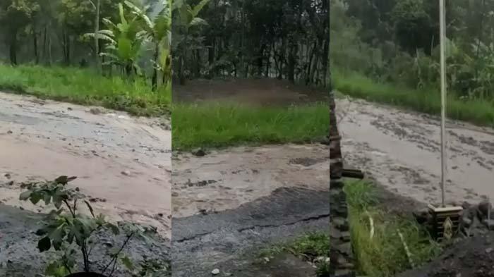 Digerus Air Hujan, Jalur Evakuasi Merapi di Deles Klaten Rusak Parah, Warga Minta Segera ...