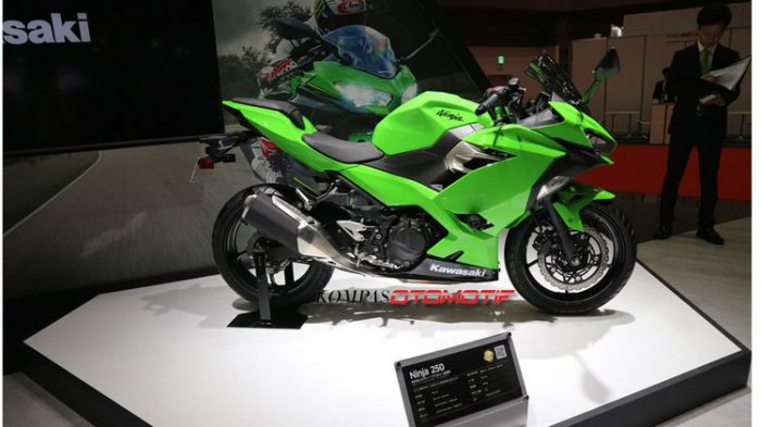 Desain Lebih Agresif, Begini Wujud Kawasaki Ninja 250 Terbaru ...