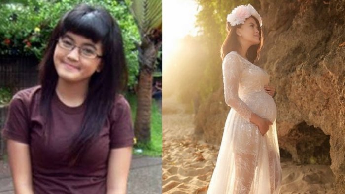 Tania Putri Pemotretan Maternity, Penampilannya Bikin Pangling. Cantik ...