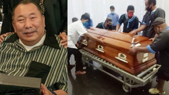 Penampakan Peti Jenazah Robby Sumampouw : Coklat Mengkilap, Pegangan ...