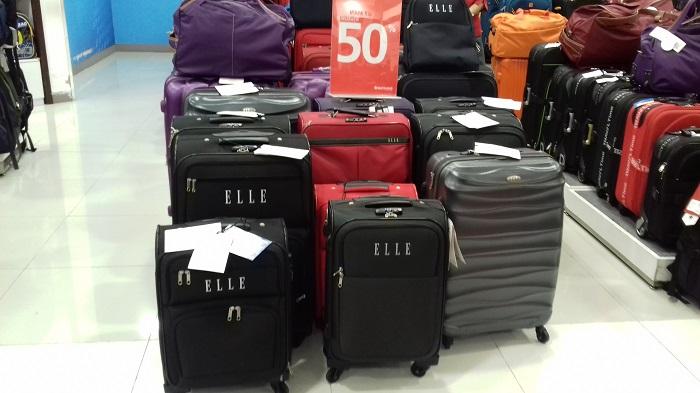 Beli Koper Merek Elle Ada Diskon 50 Persen di Matahari Hartono Mall ...