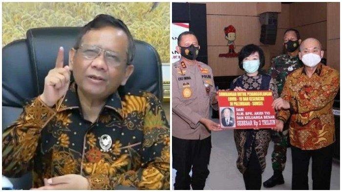 Mahfud MD Sempat Kritisi Sumbangan Rp 2 Triliun Keluarga Akidi Tio, Ini ...