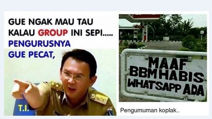 Meme Seputar 'Grup Whatsapp' Ini Lagi Viral, Hati-hati Kesindir ...