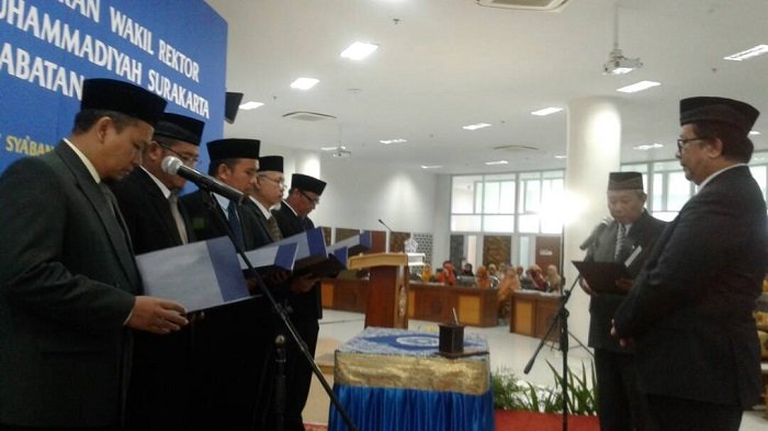 Inilah Wakil-wakil Rektor Baru Universitas Muhammadiyah Surakarta ...