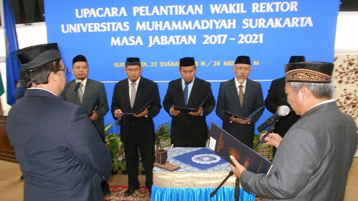 Begini Harapan Rektor UMS terhadap Wakil-wakilnya yang Baru Dilantik ...