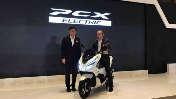 Honda PCX Listrik Diluncurkan, Tapi Tidak untuk Dijual - Tribunsolo.com