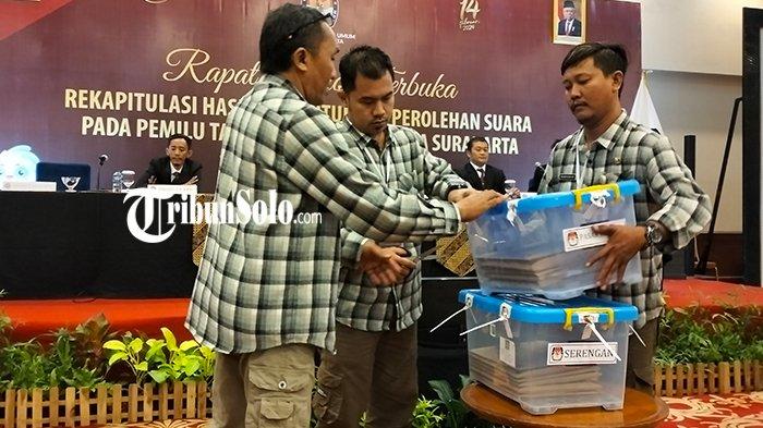 Sejumlah Saksi Paslon 01 dan 03 Menolak Tanda Tangan, Rekapitulasi Pemilu di Solo Tetap ...