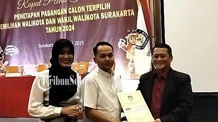 Respati-Astrid Ditetapkan Jadi Wali Kota Solo Terpilih, Siap Tampung ...