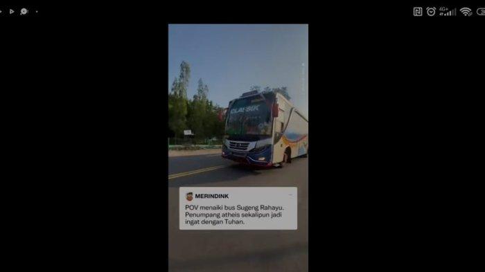 Viral Bus Sugeng Rahayu Ngebut di Jalan, Jadi Ingat Tuhan Saking ...