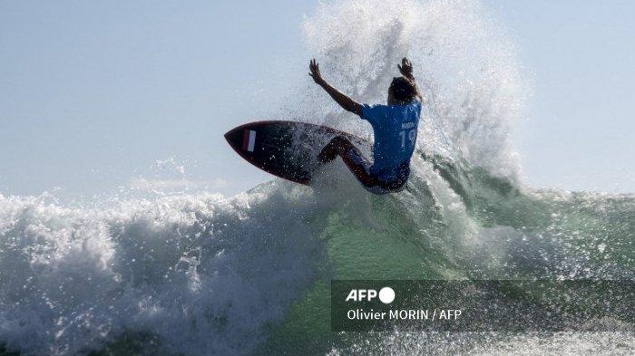 Rio Waida Gagal Kalahkan Tuan Rumah, Selancar Indonesia Berhenti di 16 ...