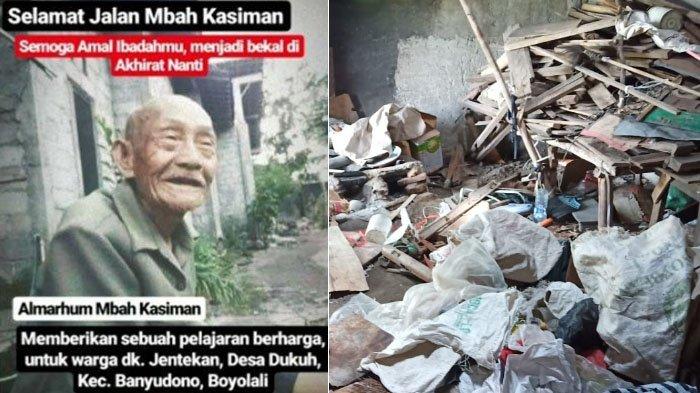 Berita Foto : Pilu, Ini Rumah Mbah Karsiman, Kakek Miskin yang Wariskan ...
