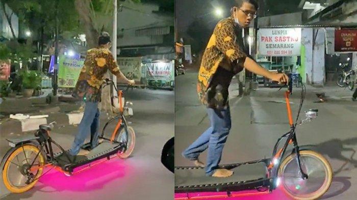 Kisah di Balik Viralnya Pria Pakai Sepeda Treadmill, Ternyata Dapat Ide ...