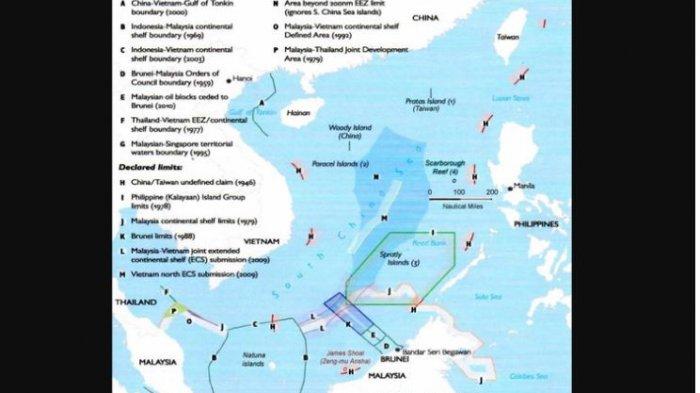 Mengenal 'Nine Dash Line' Garis yang Menjadi Dasar Klaim China Atas ...