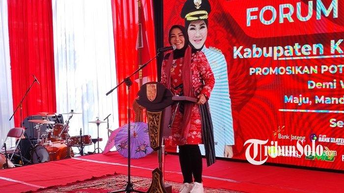 Bupati Sri Mulyani Buka Forum Bisnis Klaten 2023 dan Luncurkan Layanan Investasi Pasti ...